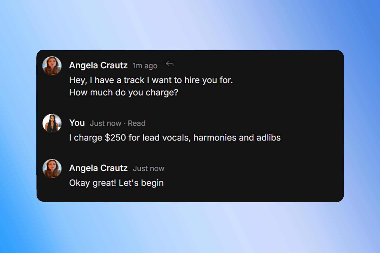 Sell Vocals - Earn money with your music on Vocal Deals